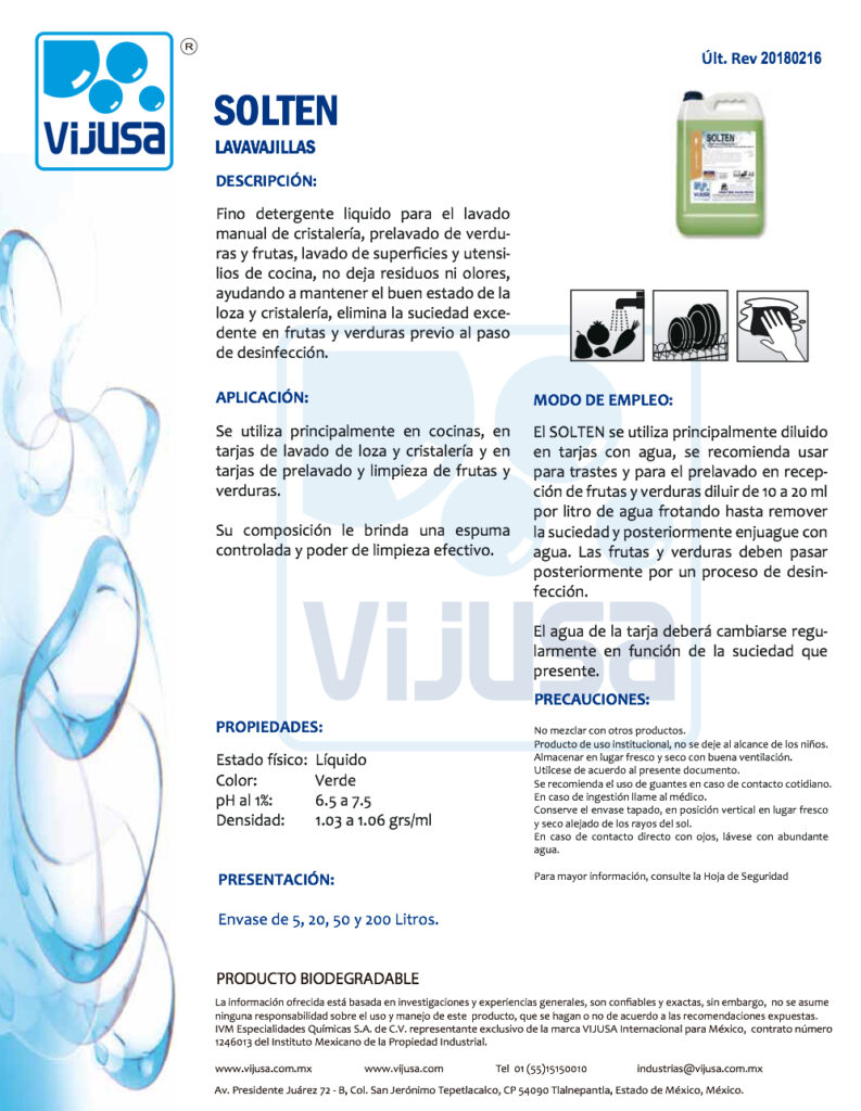 Instalación de Extensión Requerida - Higiénicos Calderón